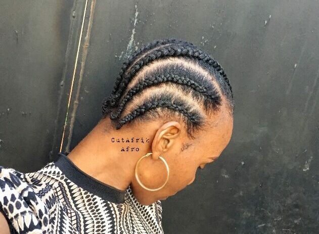 Cornrow Your Natural Hair Yourself - Straight Back Cornrows